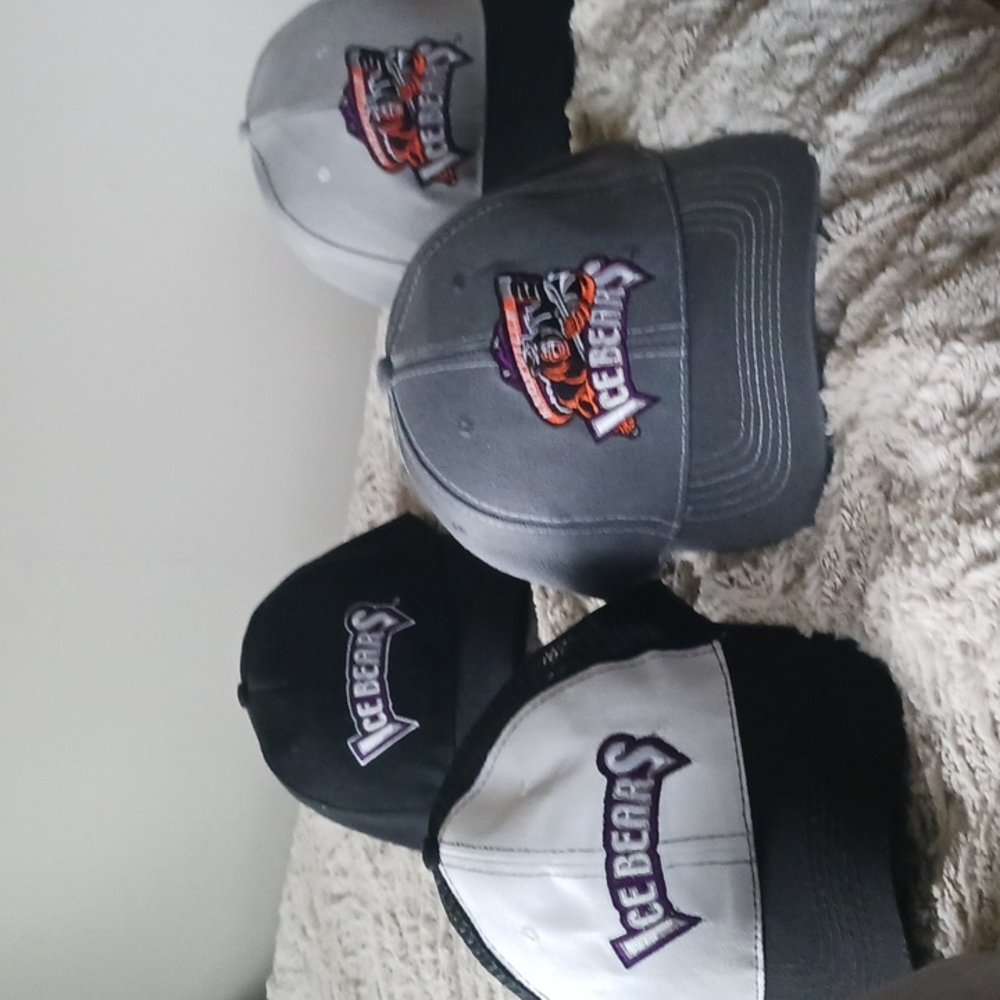Ice Bears Hats Adjustable Velcro Back - Gem